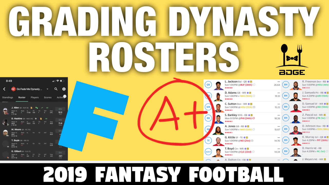Dynasty Roster Evaluation – BDGE