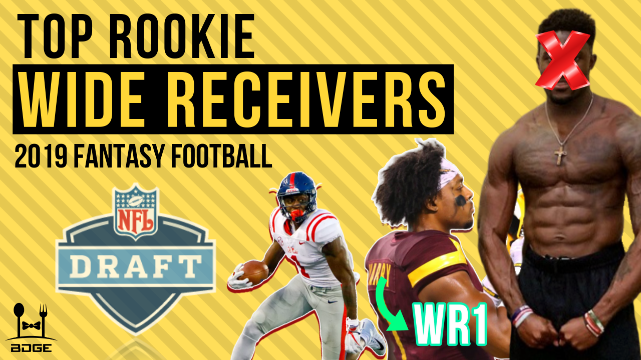 Top Rookie WRs - 2019 NFL Draft Prospects (Post NFL Combine) – BDGE Store