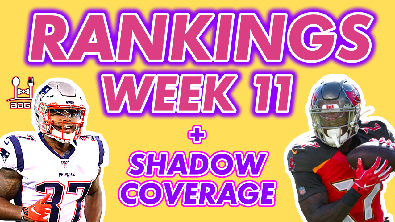 Week 11 RB & WR Rankings – BDGE